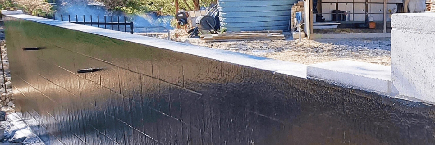 How to waterproof your Retaining Wall or good!