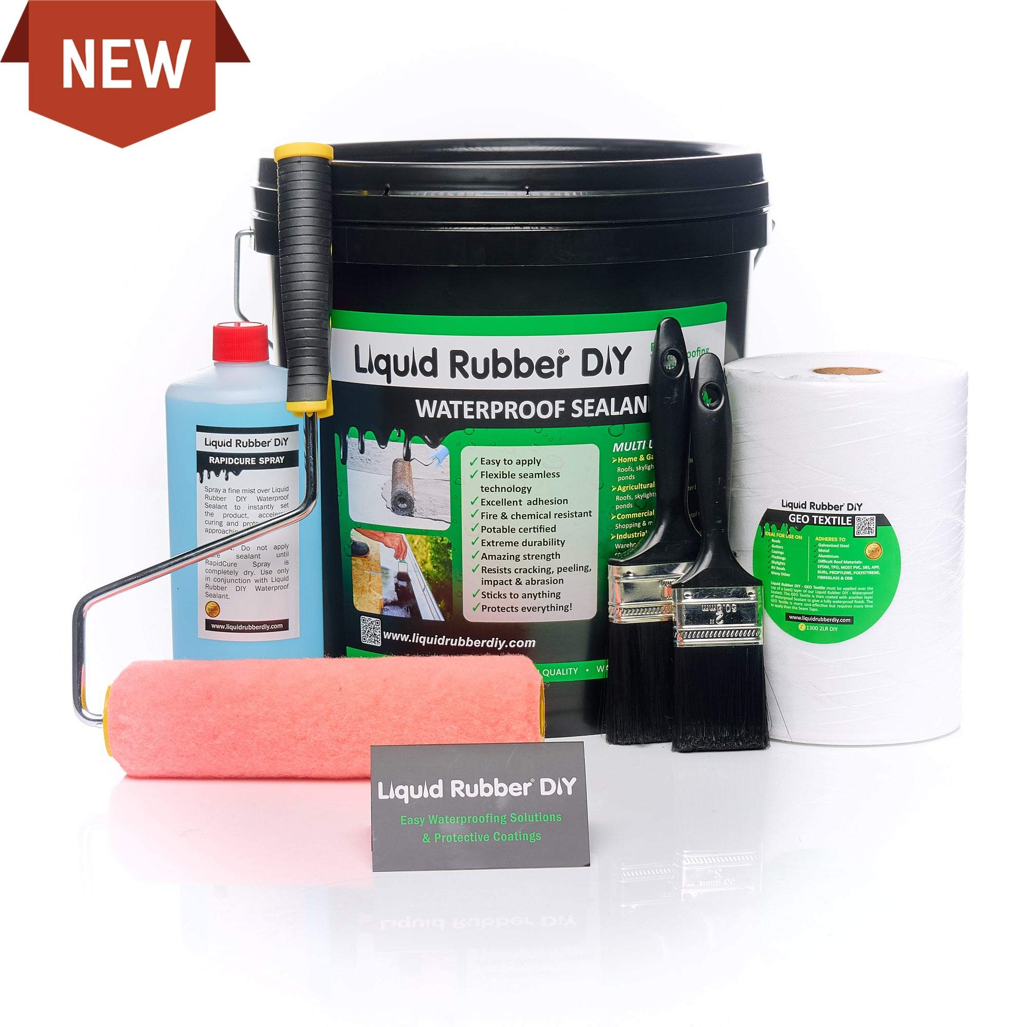 Liquid Rubber DIY- Effortlessly Waterproof Roofs, Gutters, Tanks &more