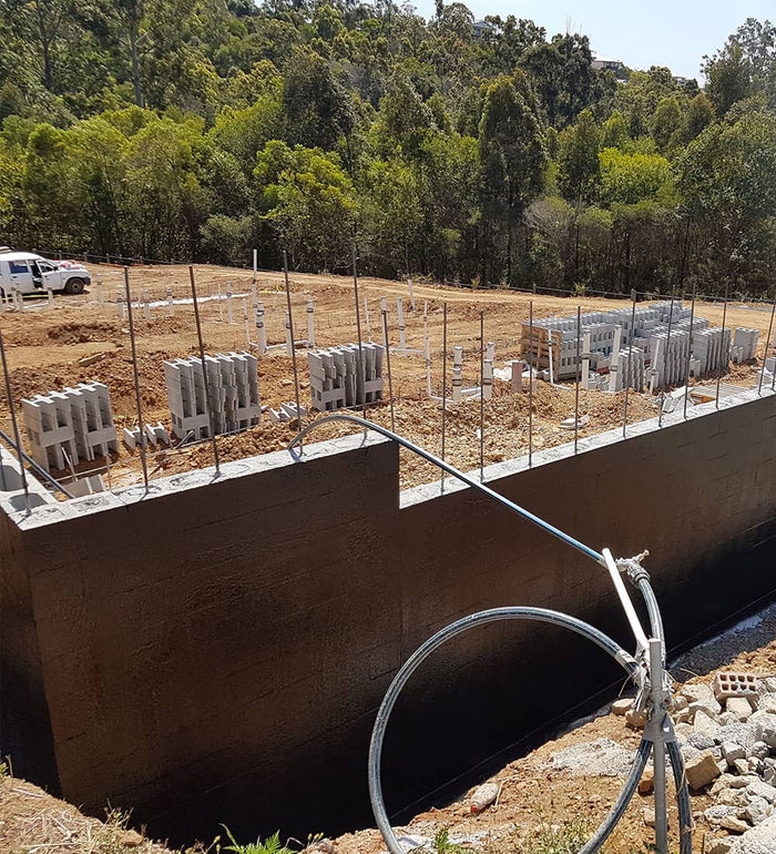 How to waterproof your Retaining Wall or good!