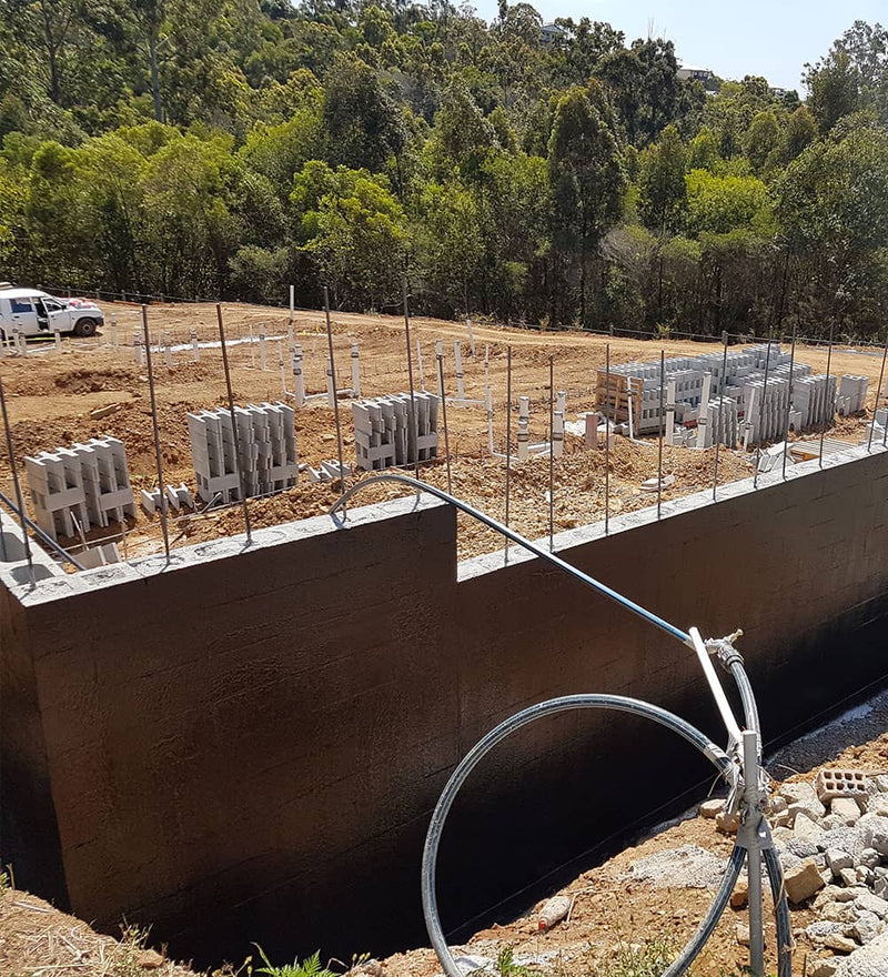 How to waterproof your Retaining Wall or good!